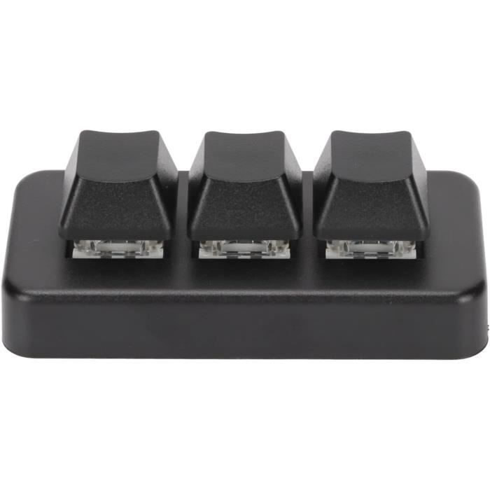 Mini Clavier 3 Touches, Clavier Macro Mécanique De Programmation ...