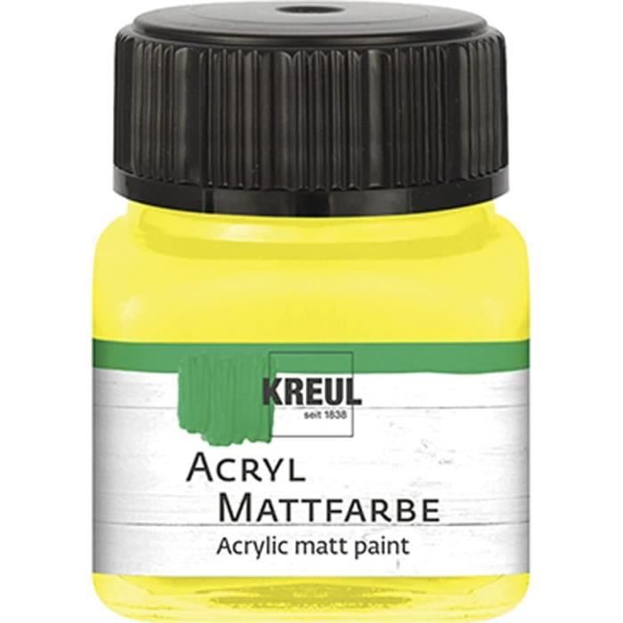 Peinture Acrylique Mate, Couvrante Crémeuse Et Sèche Rapidement ...