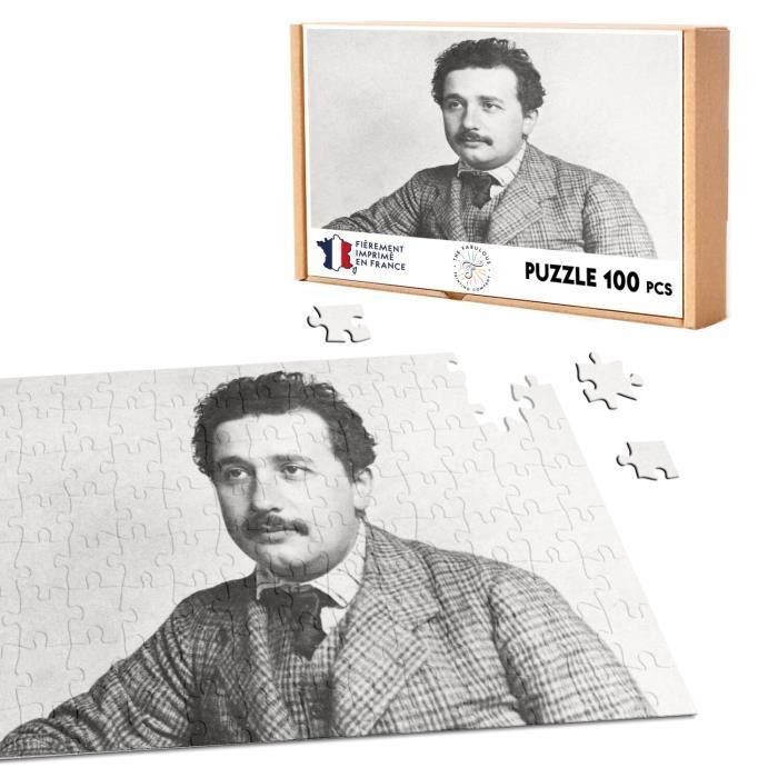 Puzzle Classique 100 pièces Albert Einstein Scientifique Photo de Star ...