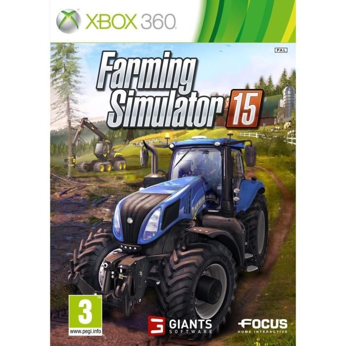 Farming Simulator 2015 Jeu XBOX 360 - Cdiscount Jeux vidéo