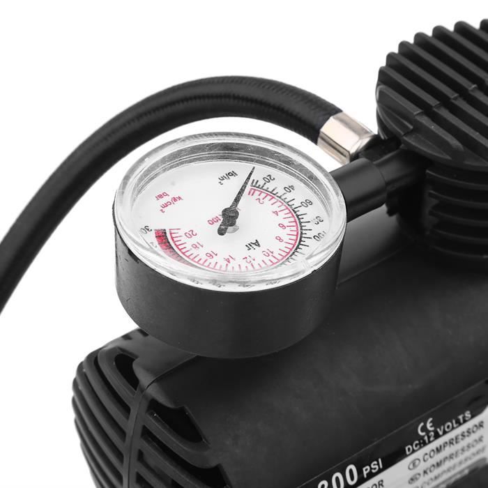 HURRISE Mini Compresseur d'air Mini Air Compressor, Portable 12 Volt ...