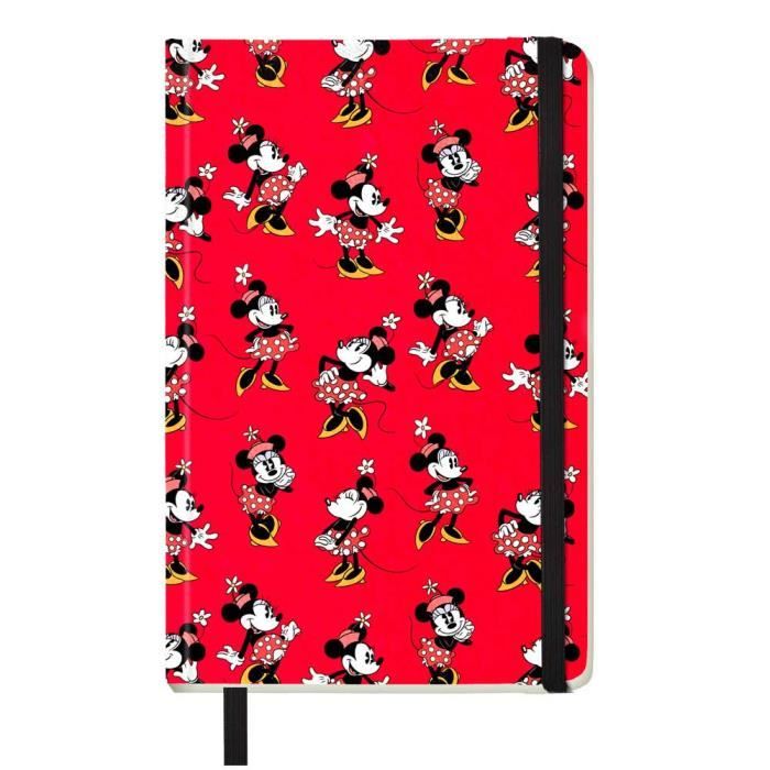 Minnie Mouse Cheerful Carnet Journal, One Size Rouge - Cdiscount Beaux ...