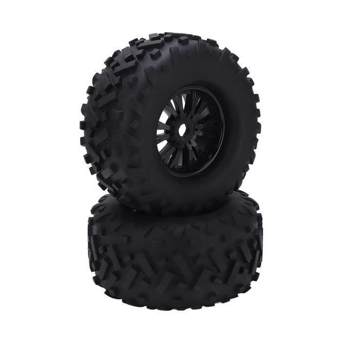 Roues et pneus de voiture RC 18 2 pièces roues de voiture RC pneus ...