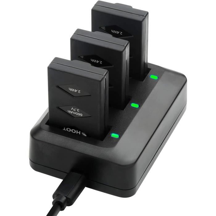 3Pcs 3.7V 660Mah Lipo Batterie Set Pour Parrot Mini Drone Araignée Roulante Et Jumping Sumo ...