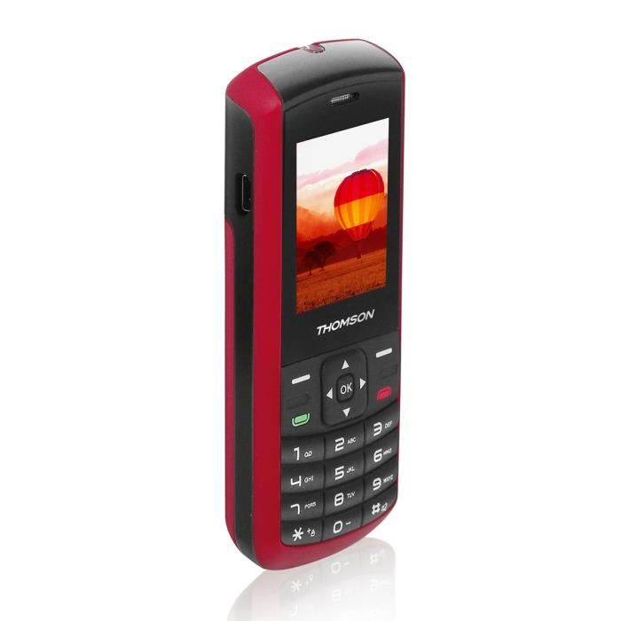 THOMSON 1035 ROUGE - Cdiscount Téléphonie