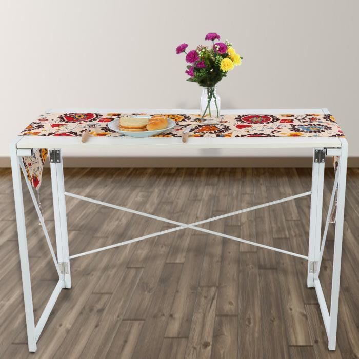 TMISHION couverture de table Nappe en lin de coton, tapis de tapis ...