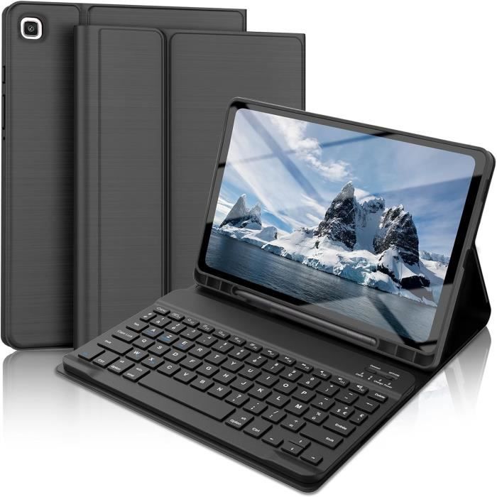 Clavier Tablette Samsung Tab S6 Lite - Étui Clavier Français Azerty ...
