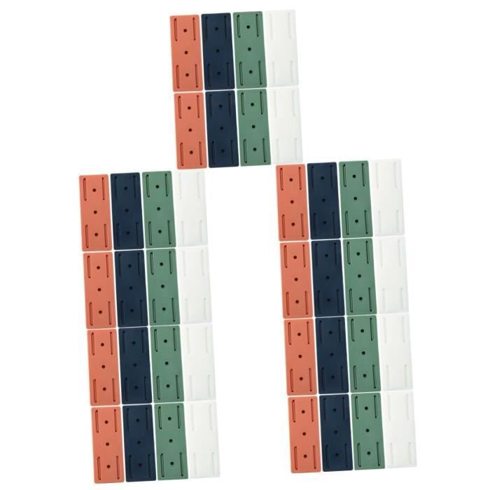 40 Pièces Support De Multiprise Pouvoir Auto-Adhésif Fixateur De ...