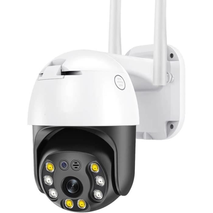 4K 8 Mp Ptz Caméra Wi-Fi Extérieure Dôme 2,4-5 Ghz Wifi Caméscope ...