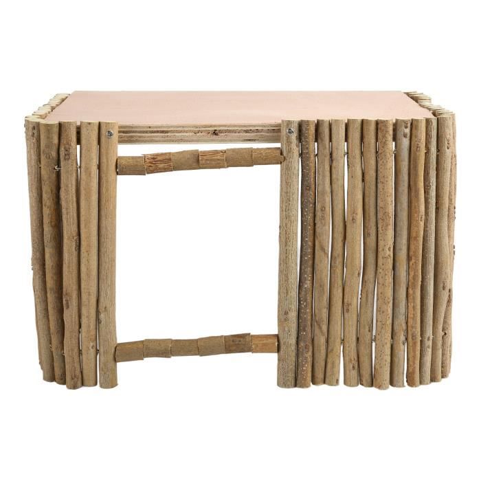 VGEBY Cachette en bois pour petit animal de compagnie Petite cachette ...