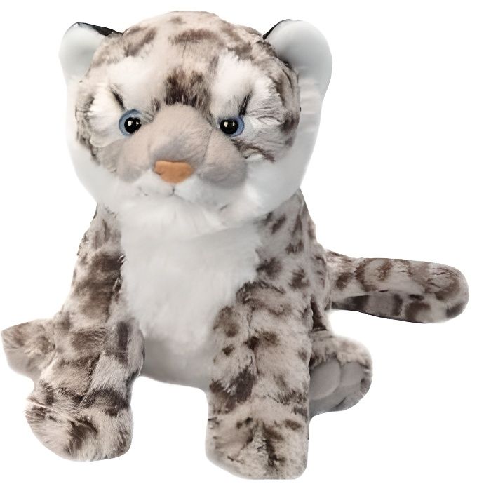 Peluche - WILD REPUBLIC - Cuddlekins Leopard des neiges 30 cm ...