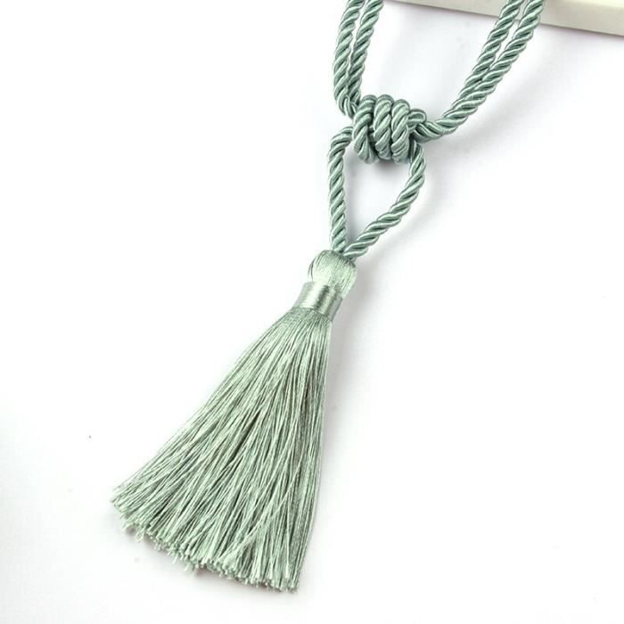 Accessoires de rideaux,Light Blue--Embrasses décoratives pour rideaux ...