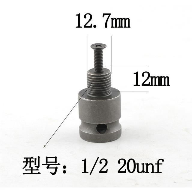 VISSEUSE - DEVISSEUSE,--Adaptateur de mandrin de perceuse 1-2 ''pour ...