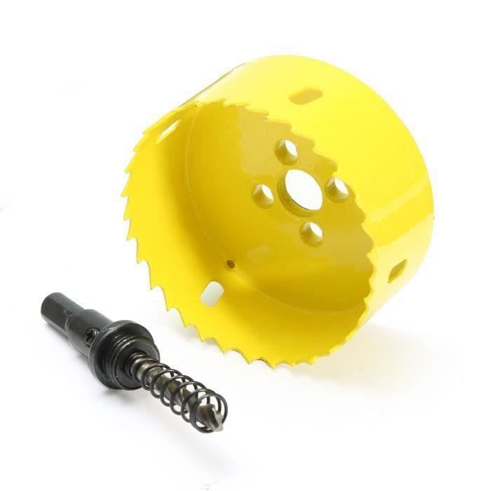 Ywei 80mm Métal Scie Trépan Coupeur Foret Set Pour Bois Acierr ...