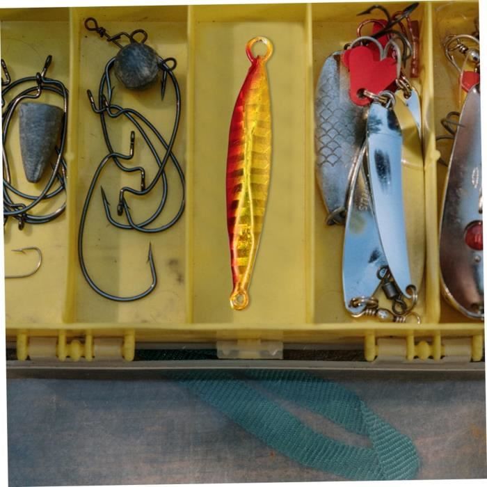 18 Pcs Appât En Métal Pêche À La Nage Matériel De Pêche En Eau Salée ...