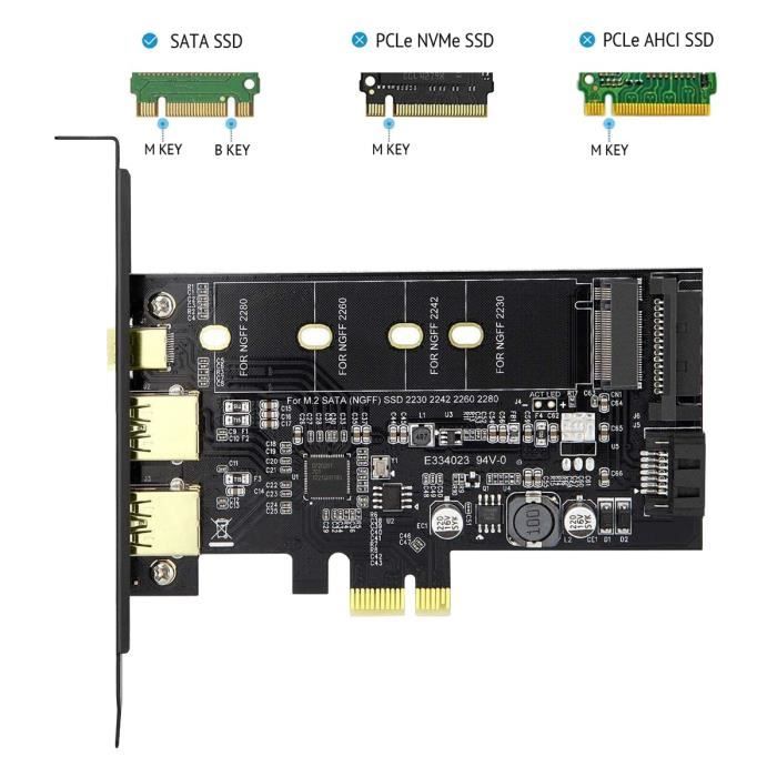 ASUS Carte D'interface/Adaptateur USB4 PCIe Gen4 Avec DisplayPort