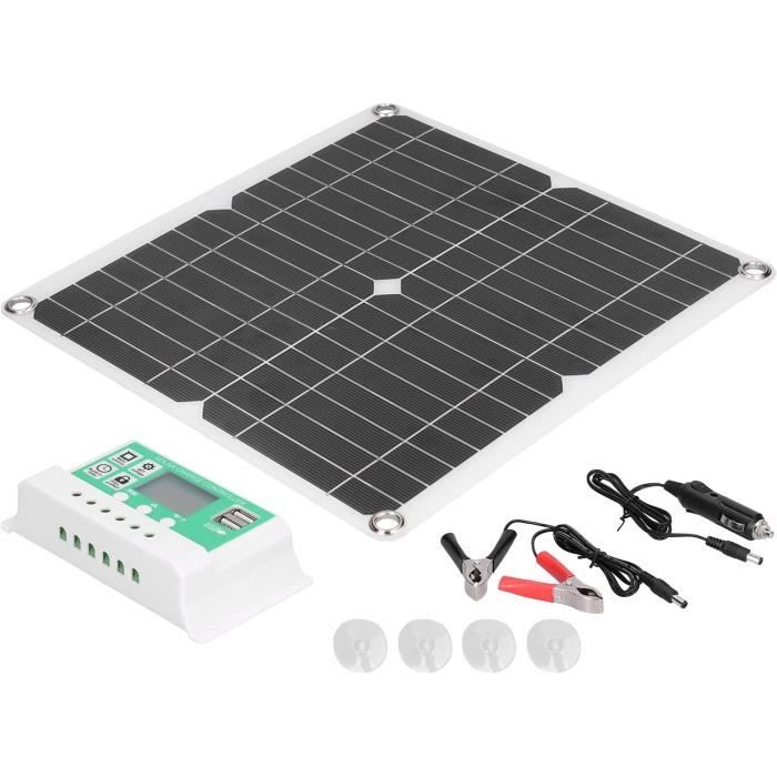 Kit De Panneau Solaire 40W 18V Contrôleur De Charge Solaire Polyvalent Panneau Solaire Flexible ...