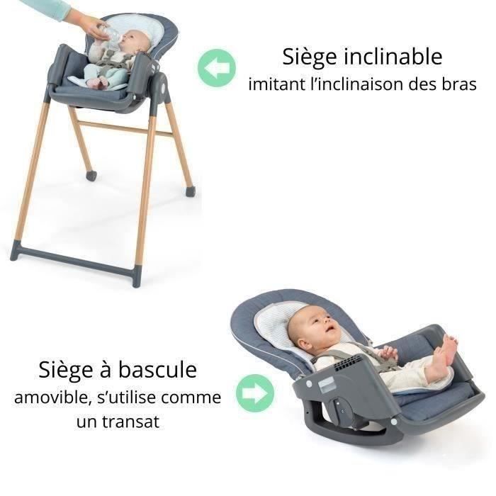 INGENUITY Chaise haute 7 en 1 de la naissance jusqu'à 5 ans Proper ...