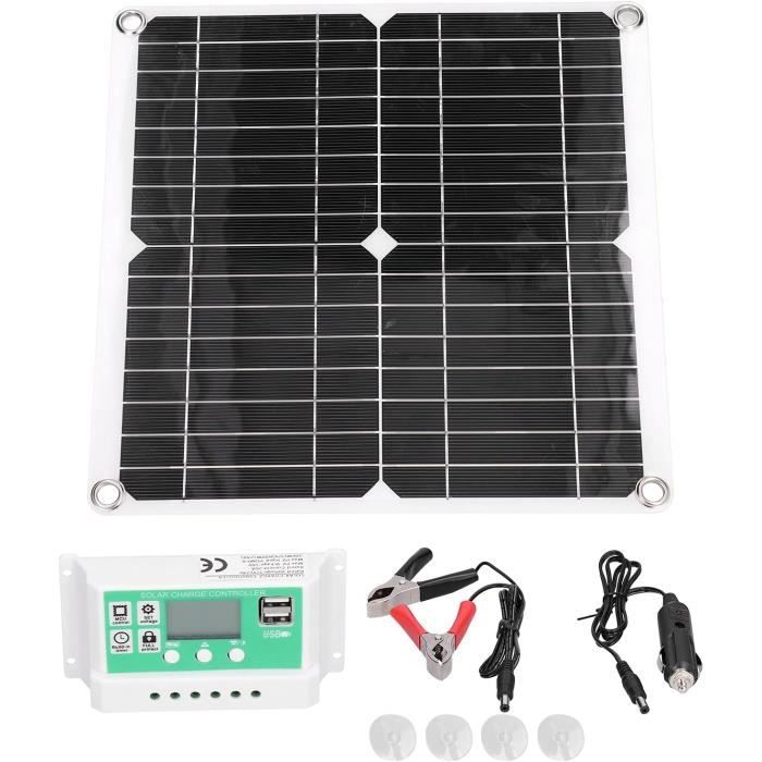 Kit De Panneau Solaire 40W 18V Contrôleur De Charge Solaire Polyvalent Panneau Solaire Flexible ...