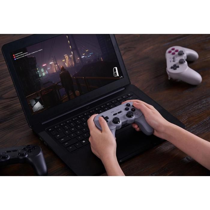 Manette Sans Fil Bluetooth - 8bitDo Pro2 Classic Edition - Switch, PC ...