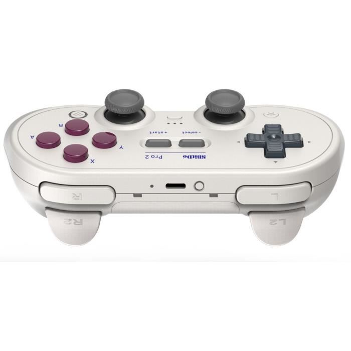 Manette Sans Fil Bluetooth - 8bitDo Pro2 Classic Edition - Switch, PC ...