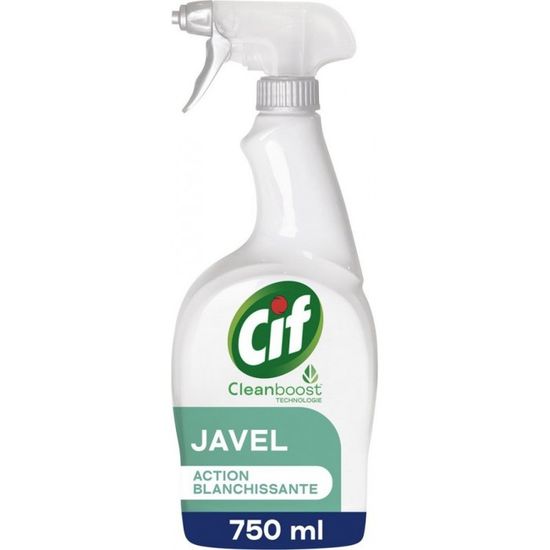 CIF - Spray nettoyant Multi-usages avec javel - enlève 100% des taches ...