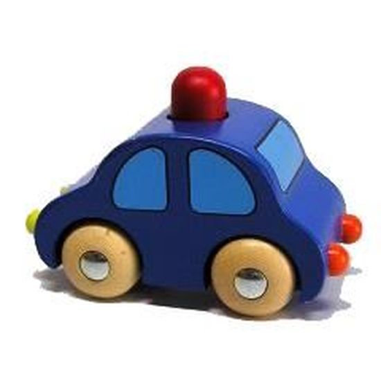 Voiture en bois avec klaxon rouge - Cdiscount Jeux - Jouets