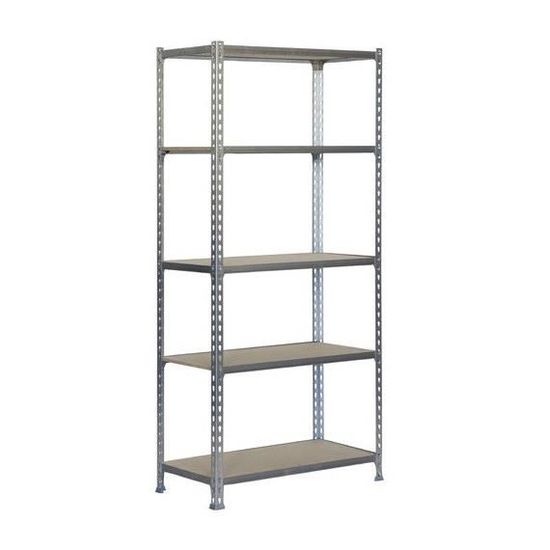 Etagère - SIMON RACK - MADERCLICK PLUS 5/500 - 2000x1000x500mm - Charge 150Kg - 5 niveaux ...