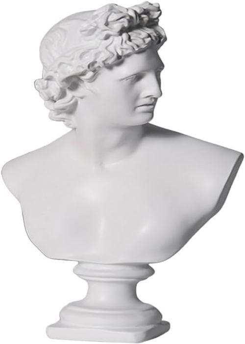 Statue grecque David Statue de plâtre David Figure Sculptures Figure ...