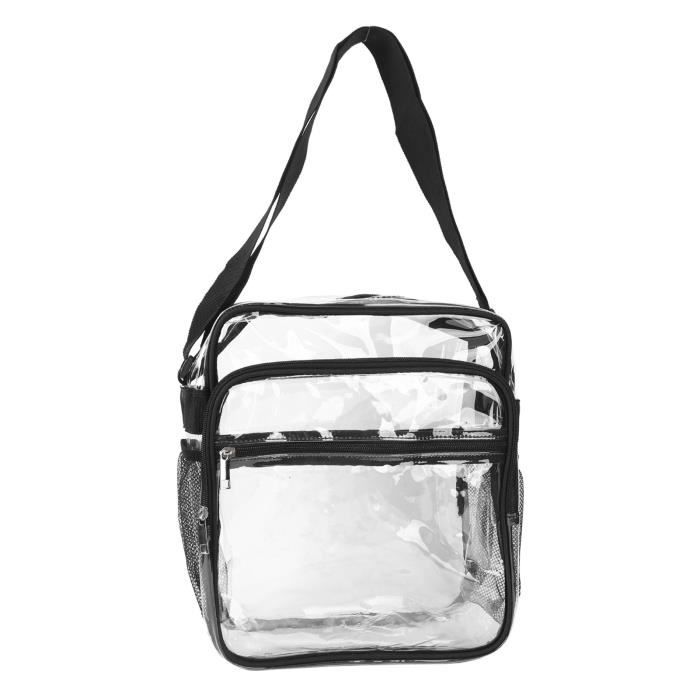 Atyao Sac à main transparent en PVC Sac à bandoulière transparent mode ...
