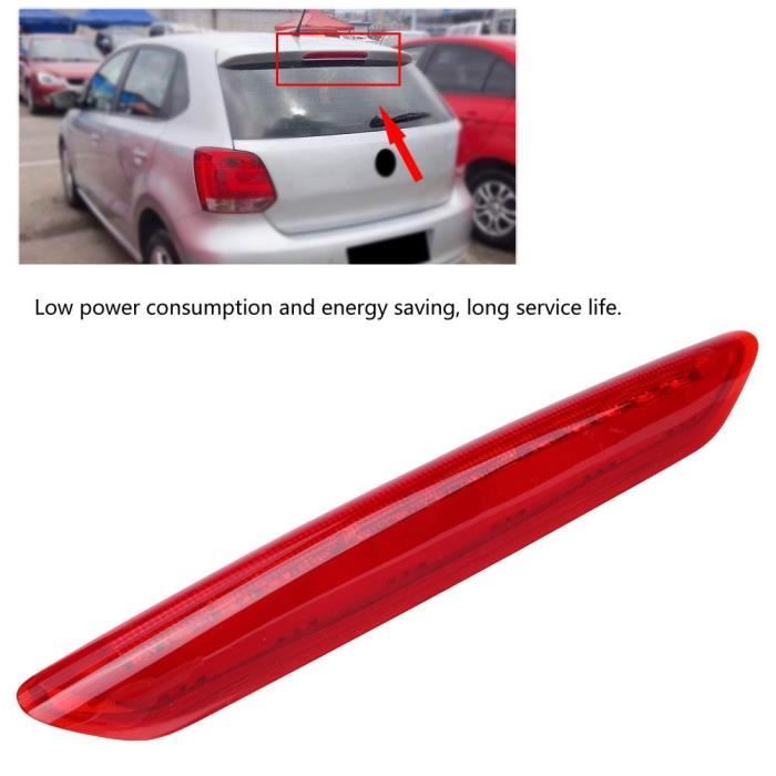 Feu stop surélevé pour voiture avec frein élevé pour VW Polo 9N 2002 ...