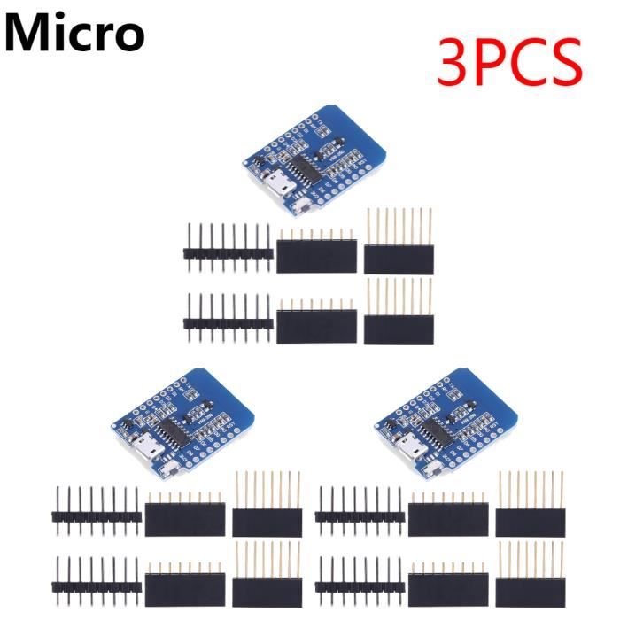 Bleu - WeMos-D1 Mini ESP8266 WiFi Internet des Objets Conseil de ...