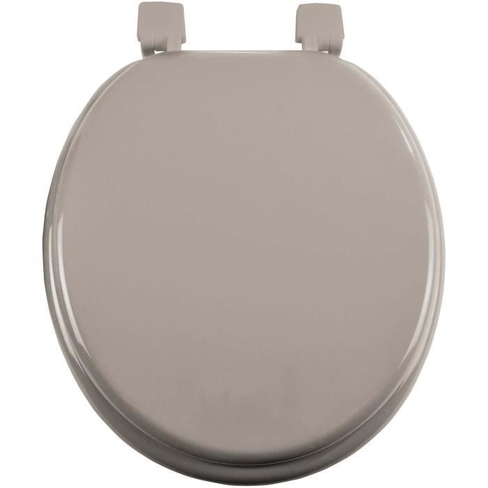 , Abattant De Wc (37 X 47 Cm) Vitamine Taupe, Mdf[u2062] - Cdiscount ...