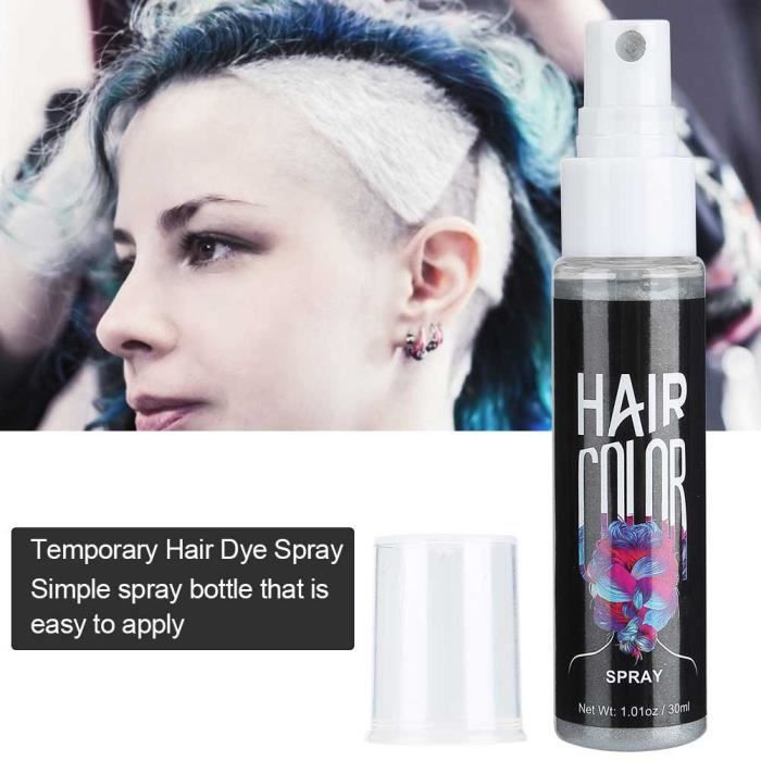 Drfeify Spray de couleur de cheveux temporaire 30ml Spray de Teinture ...