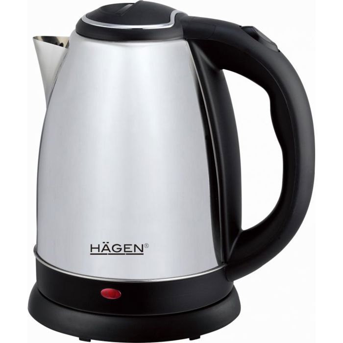 Bouilloire électrique - Silver Hagen - HA5525-SIL - 1.8L - Inox brossé ...