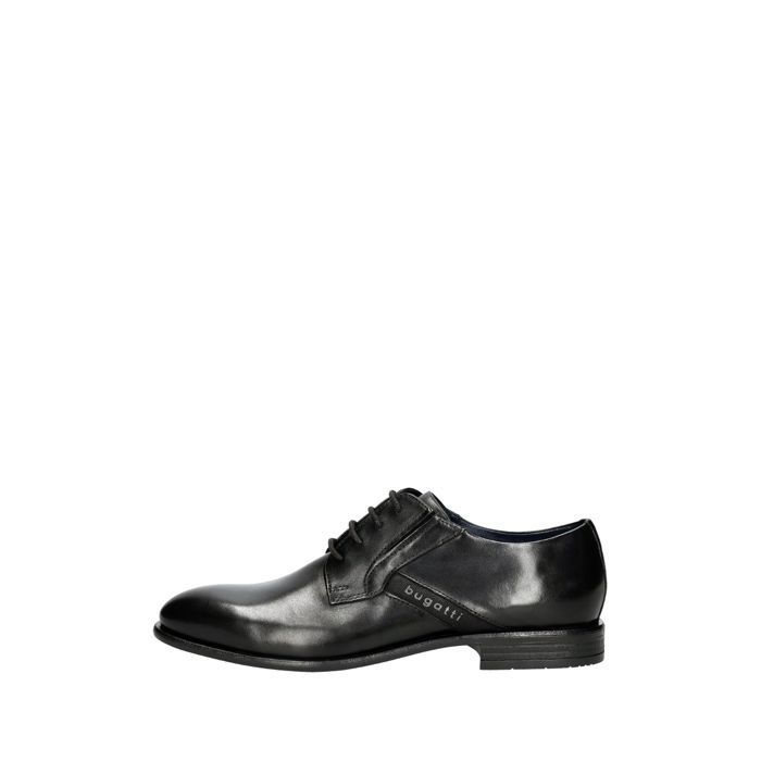 Chaussures de ville homme - Bugatti - Ref 62907 - Cuir - Noir Noir ...