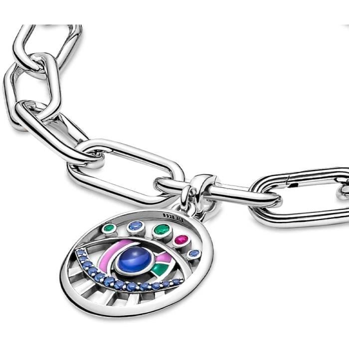 Pandora ME Sterling Silver The Eye Medallion Charm - 799668C01 RÉ ...