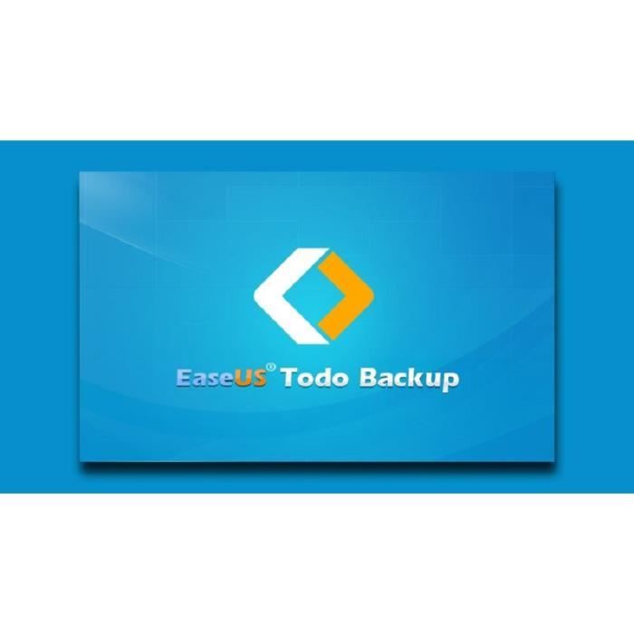 EaseUS Todo Backup 16.1 + WinPE ISO derniere version avie à télécharger - Cdiscount