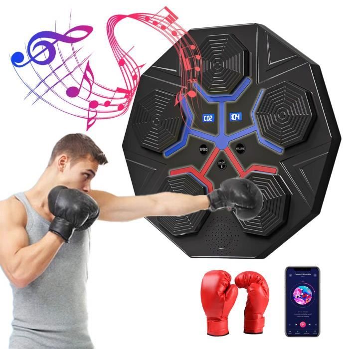 Machine de Boxe Musicale - PIMPIMSKY - Bluetooth - 9 Niveaux de Vitesse ...