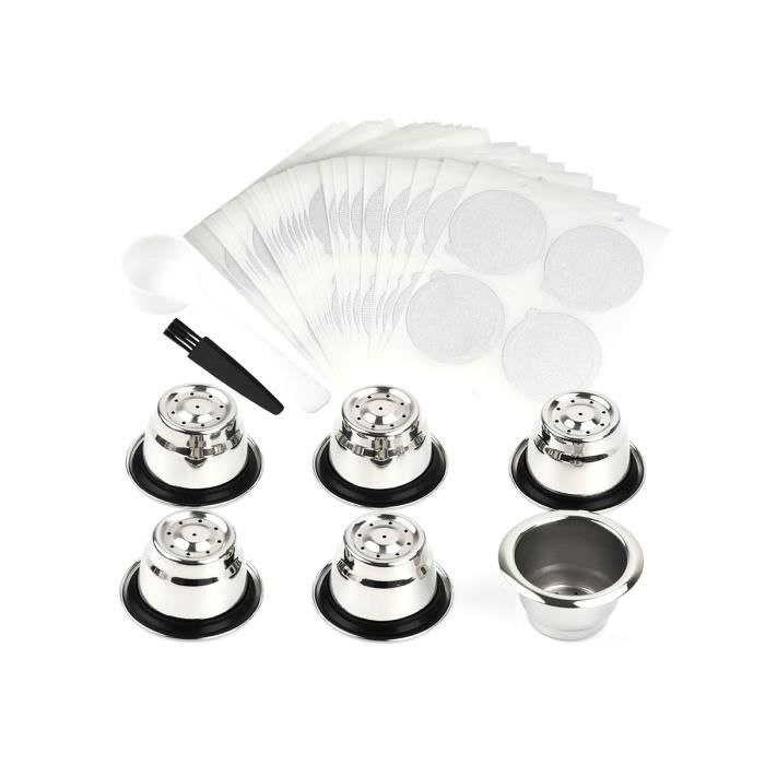 Capsules RéUtilisables pour Nespresso Line 6PièCes Dosettes Expresso ...