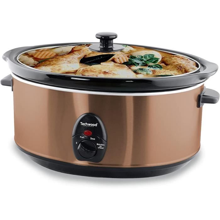 Techwood TMJ-651 Mijoteuse Electrique Inox 4,5L - Cdiscount Electroménager
