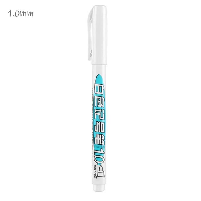 STYLO,1.0 mm-1 pc--Stylo Marqueur Blanc Pour Peinture À L'alcool ...