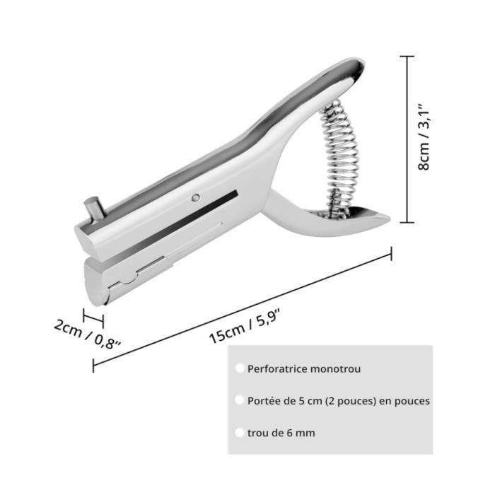 Perforatrice 1 Trou - Portative - Diamètre 6 mm - Profondeur 5 cm ...