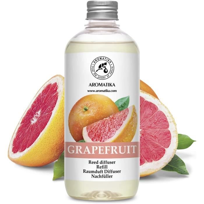 Recharge Diffuseur de Pamplemousse 500ml - Fragrance Fraîche et Durable ...