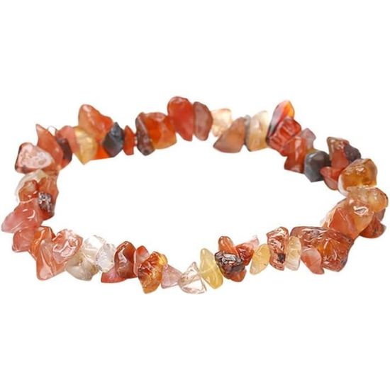 Bracelet Extensible De Pierres Précieuses Naturelles Mélangées De 5 8Mm ...