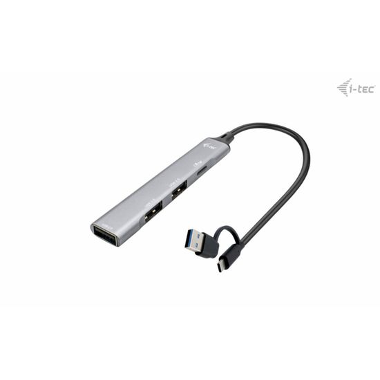 I-TEC USB-A/USB-C Metal HUB US - Cdiscount Informatique