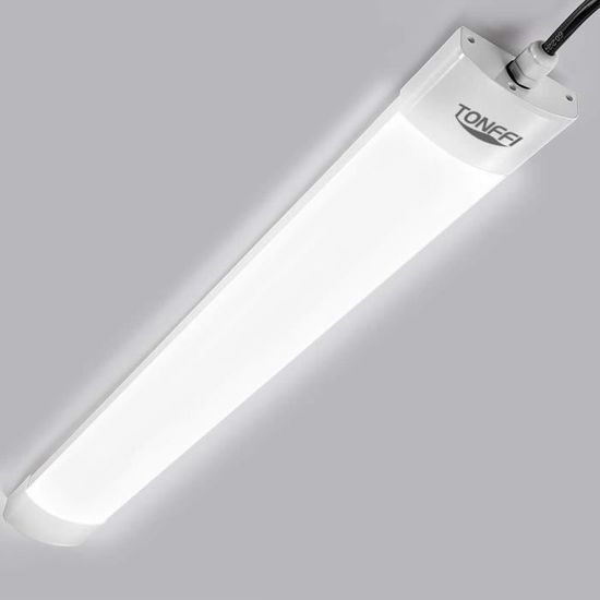 Led Tube 60Cm 18W, Réglette Led Ip65 1800Lm 5000K Imperméable Blanc ...