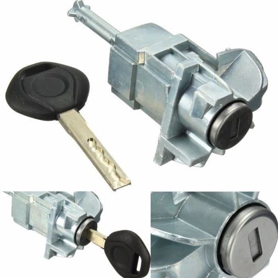 Avant Gauche Chauffeur Bloquer Cylindre Baril Assemblé Clé Pour BMW E46 ...