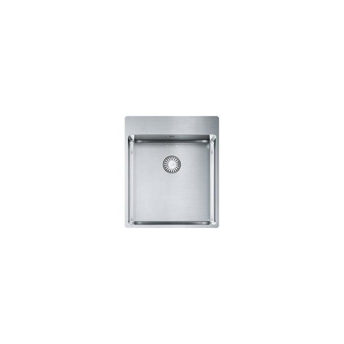 Évier encastré - Franke - BXX 210/610-40 TL - Inox - 1 bac - 430x510 mm ...
