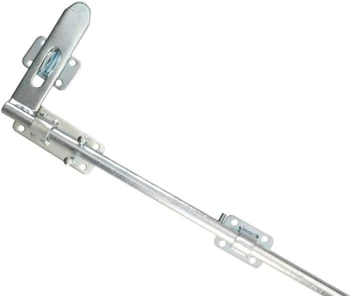 KOTARBAU Verrou de portail galvanisé - 800 x 180 mm - Verrou de porte ...